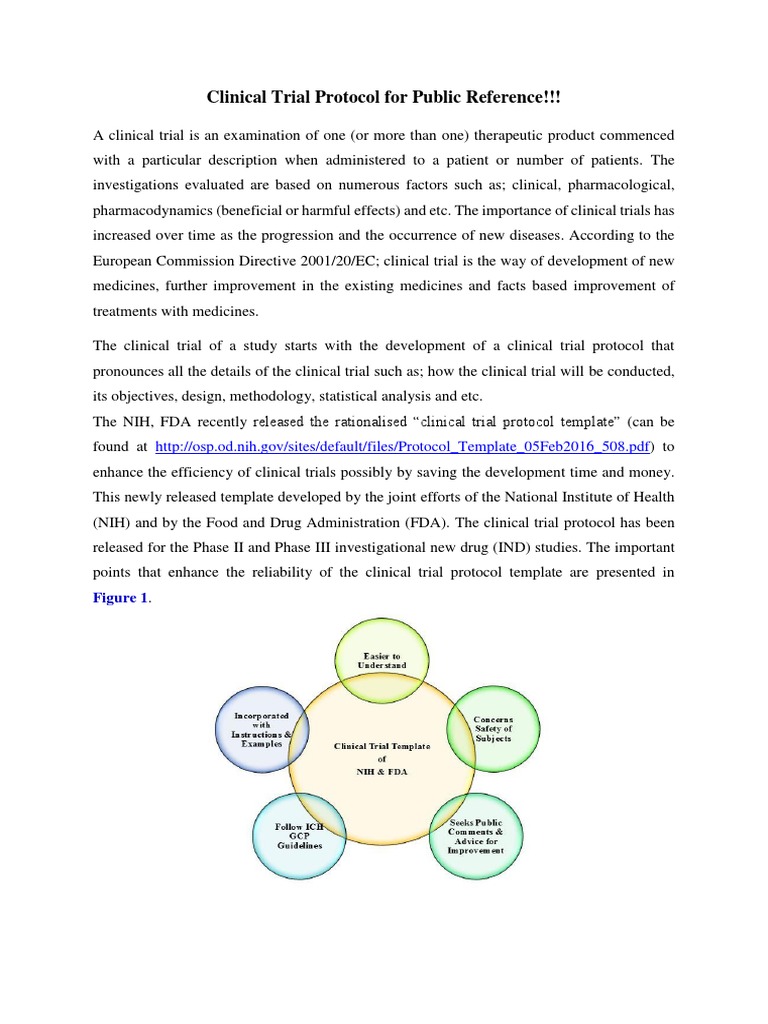 Clinical Trial Protocol For Public Reference!!! | PDF | Clinical Trial ...