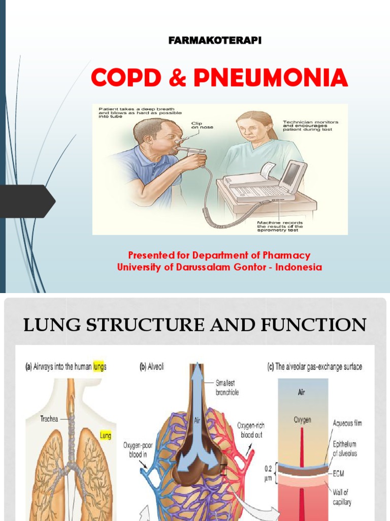 Copd & Pneumonia, Farmakoterapi | PDF