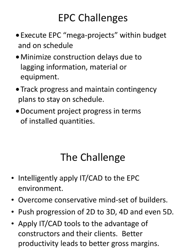 EPC Project Challenge - 2017 | PDF | Specification (Technical Standard ...