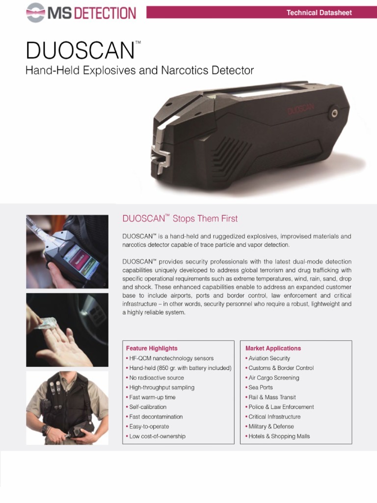 Duoscan Pag | PDF | Explosive Material | Battery (Electricity)