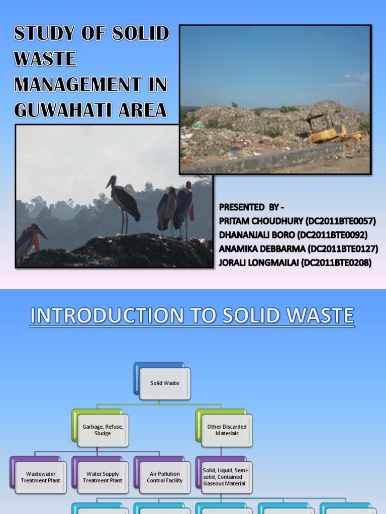 Solid Waste Management in Guwahati City | PDF | Anaerobic Digestion | Waste