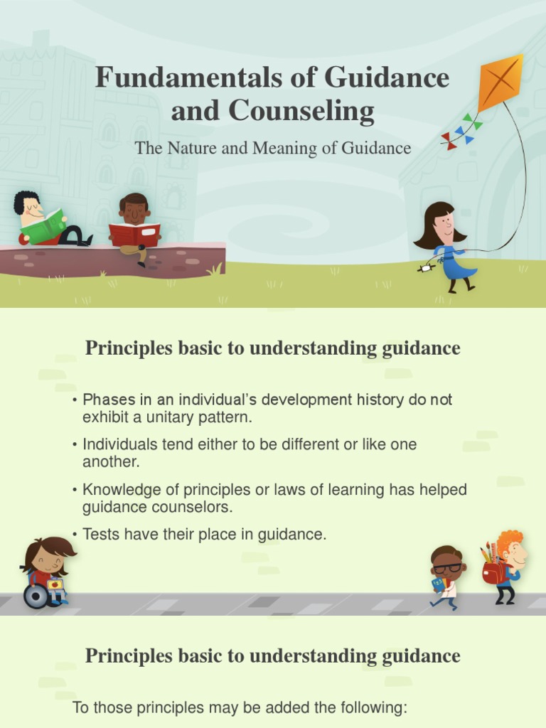 Fundamentals of Guidance and Counseling | PDF | School Counselor ...