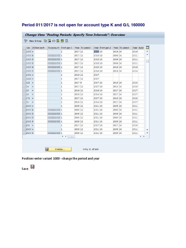 FI Posting Period | PDF