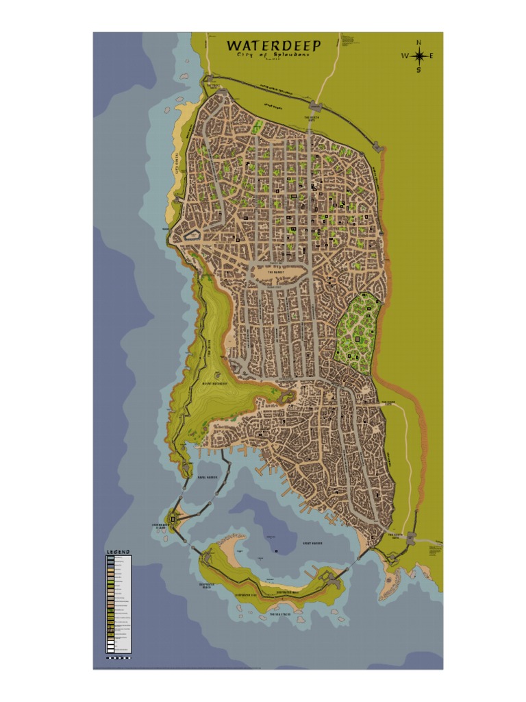 Waterdeep Map PDF | PDF