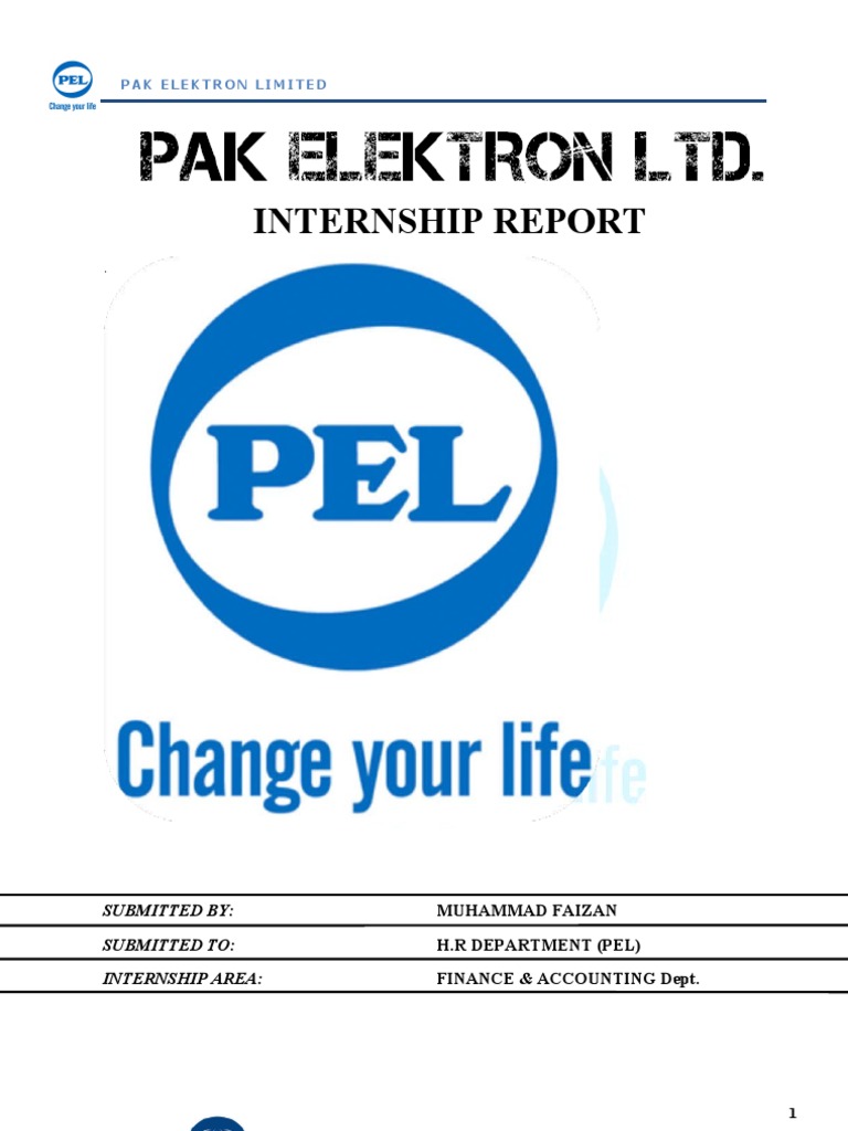 Pak Elektron Ltd. (Pel) - Internship Report To HR Dept. 03 | PDF ...