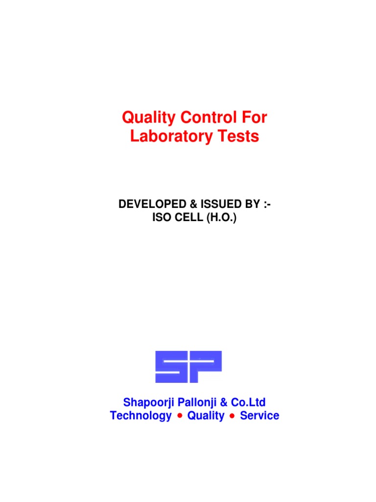 Laboratory Quality Control Manual | PDF | Brick | Construction Aggregate