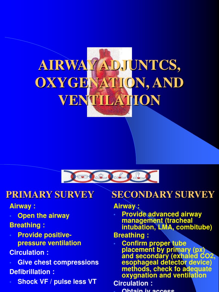 Airway Adjuncts, Oxygenation, And Ventilation | Breathing ...