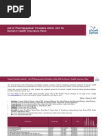 GC 12-2018 The Dubai Drug Code (DDC) List and eClaimLink System | PDF ...