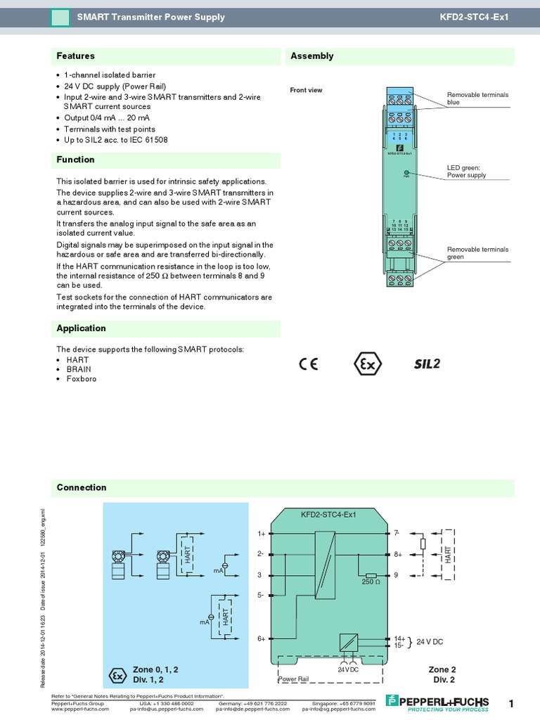 Assembly Features: Removable Terminals Blue | PDF | Power Supply ...