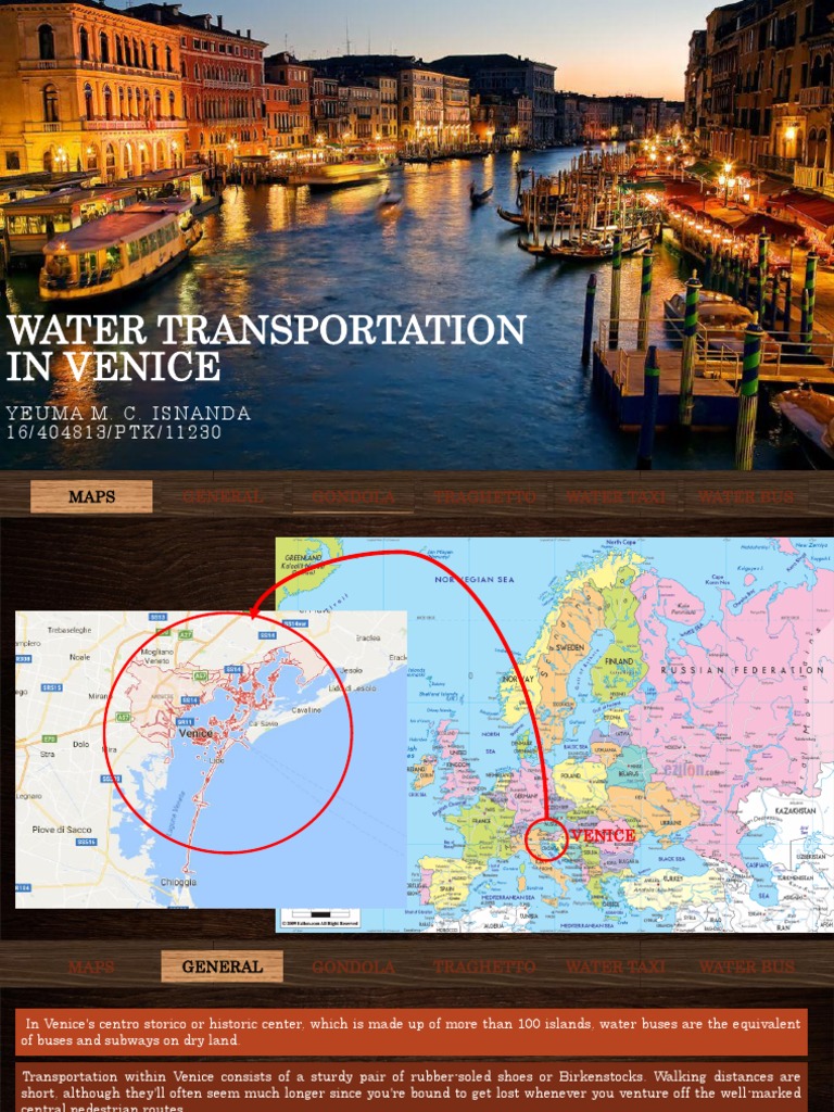 Venice Water Bus and Taxi Guide | PDF | Venice | Public Transport