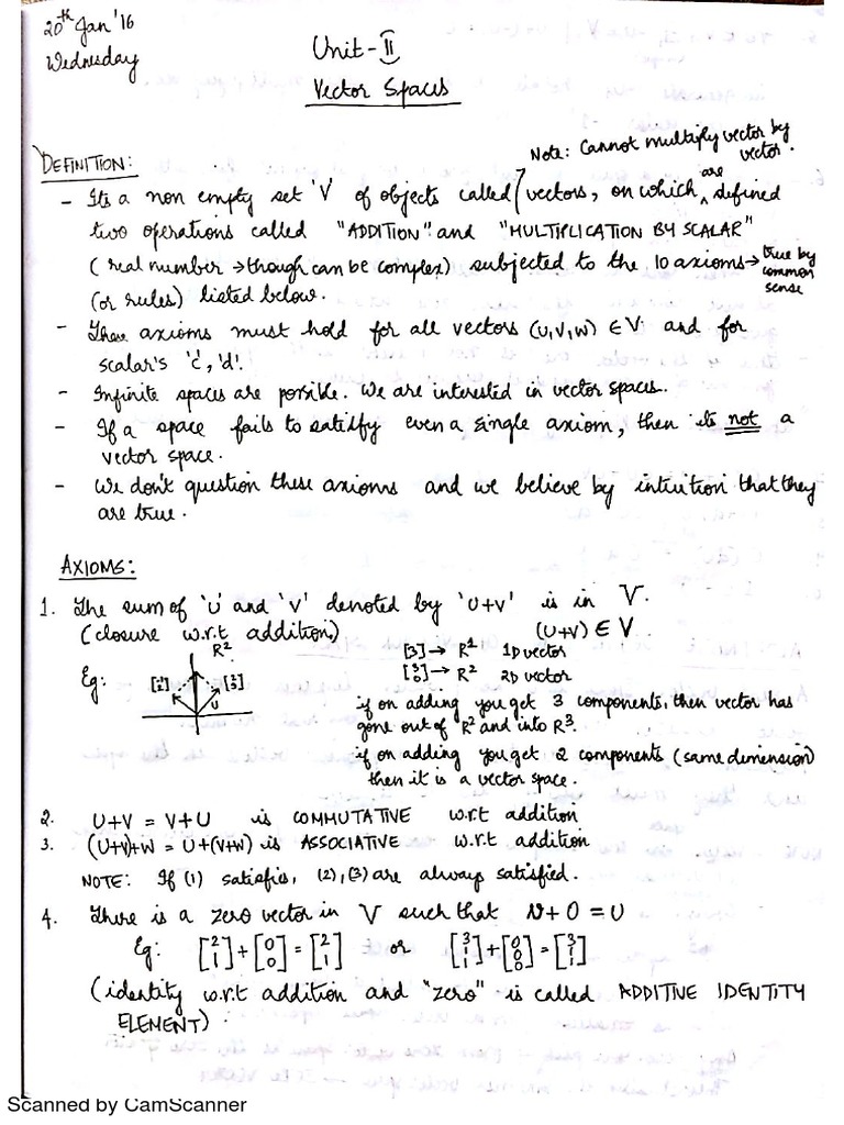 Linear Algebra | PDF