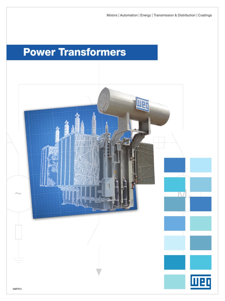 WEG Power Transformers Usaptx13 Brochure English | PDF | Transformer ...