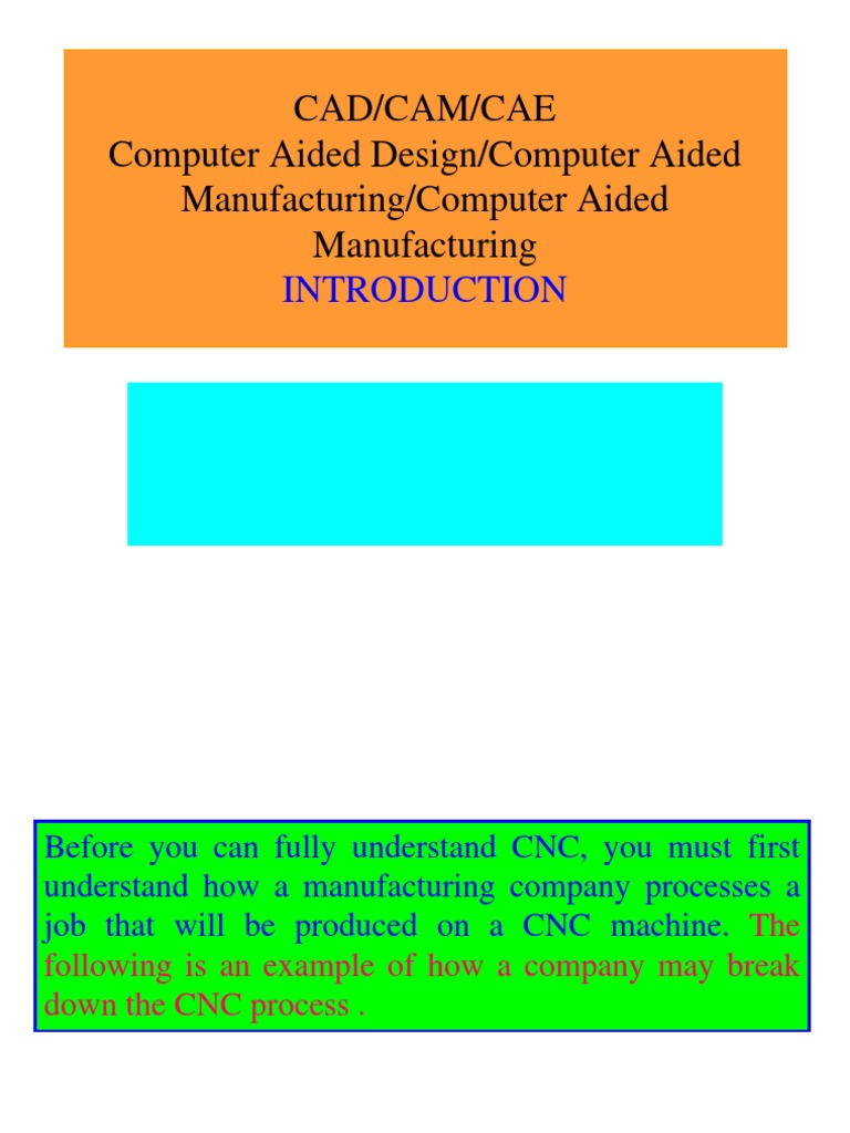 Slide01 Introduction CNC | PDF | Numerical Control | Drilling