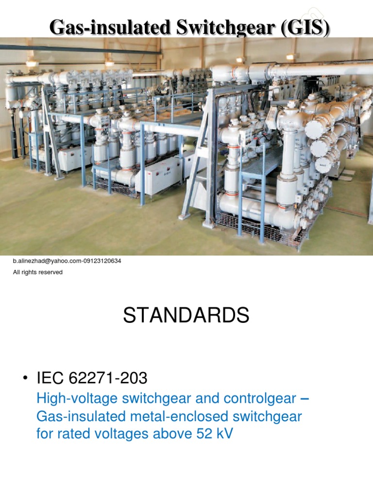 Gas-Insulated Switchgear: An Overview | PDF | Electrical Substation ...