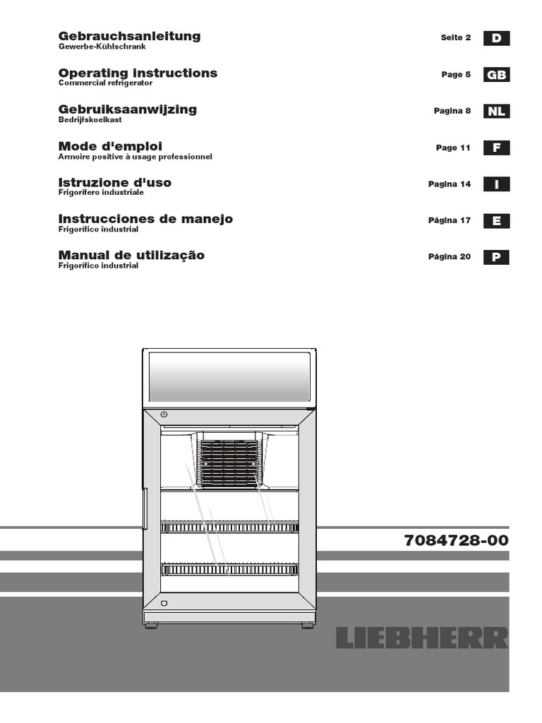 Commercial Refrigerator Operating Instructions: A Comprehensive Guide ...