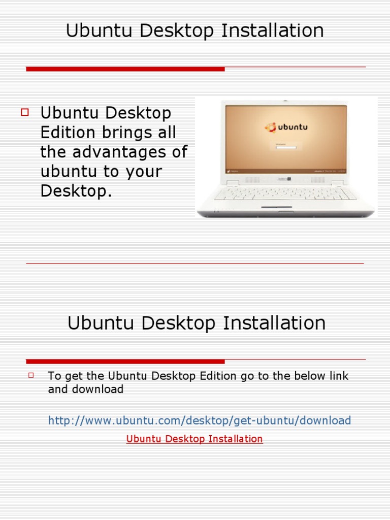 Ubuntu Desktop Installation: Ubuntu Desktop Edition Brings All The ...