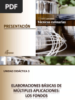 Salsas Madres y Sus Derivados | PDF | Salsa | Cocina mediterranea