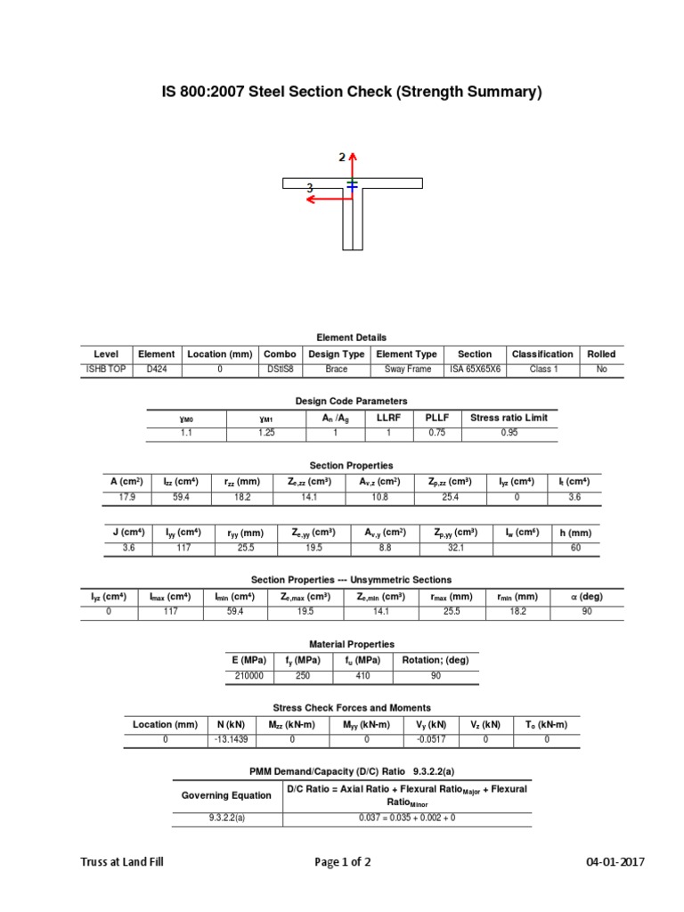 ISA 65X65X6 | Structural Engineering | Materials Science
