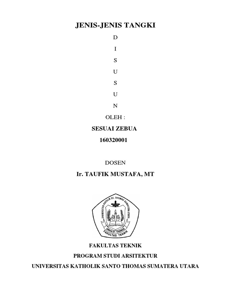 Jenis Jenis Tangki | PDF