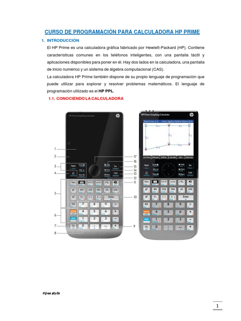 Manual de Programacion HP Prime | PDF | Programa de computadora ...