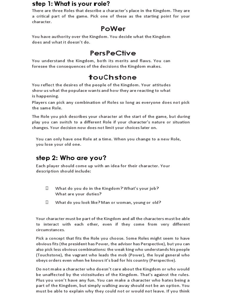 Power Perspective Touchstone | PDF