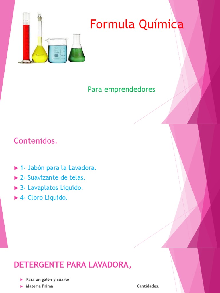 Formulas Quimica | PDF | Aluminio | Materiales