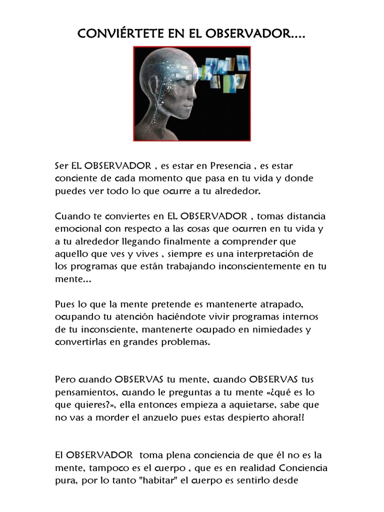 Conviértete en El Observador | PDF