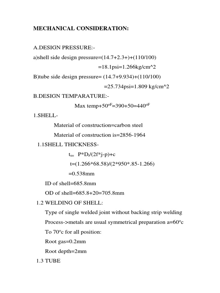 Mechanical Consideration Page 7 | PDF | Technology & Engineering