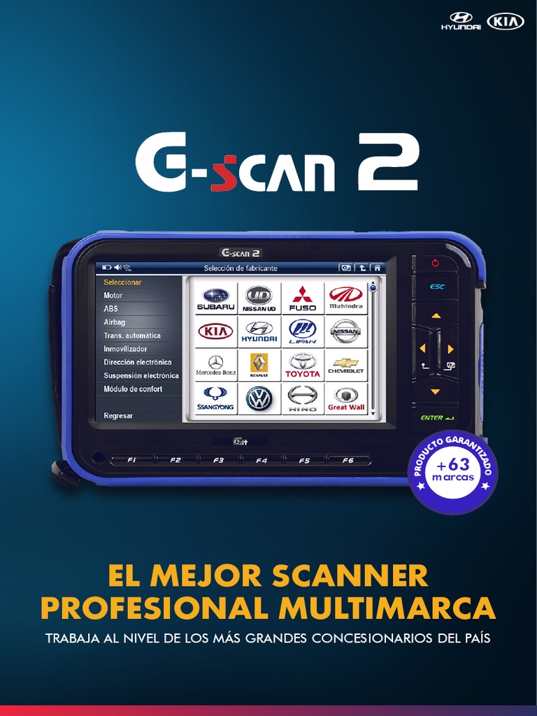 G Scan 2 - Año 2016 Ficha Técnica | PDF | Industria automotriz ...