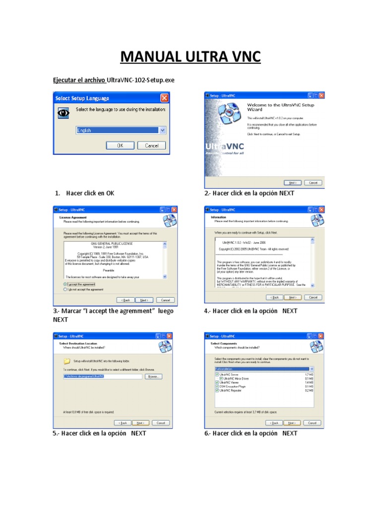 Manual Ultra VNC | PDF