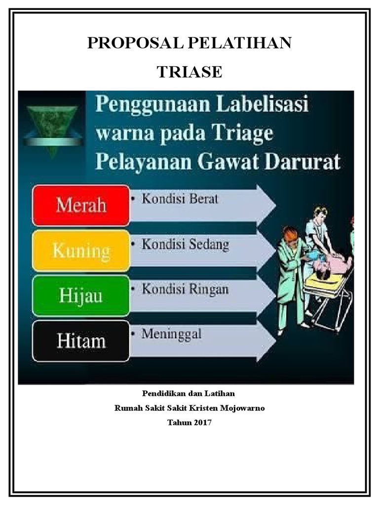 Proposal Pelatihan Triase | PDF