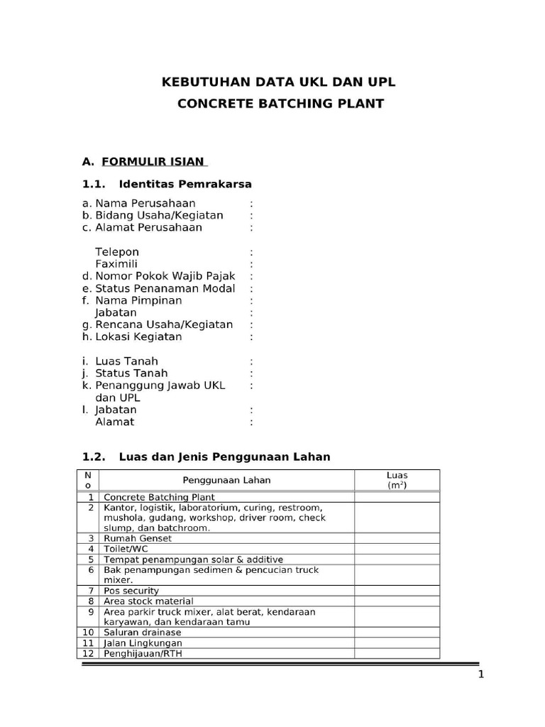 Form Batching Plan | PDF