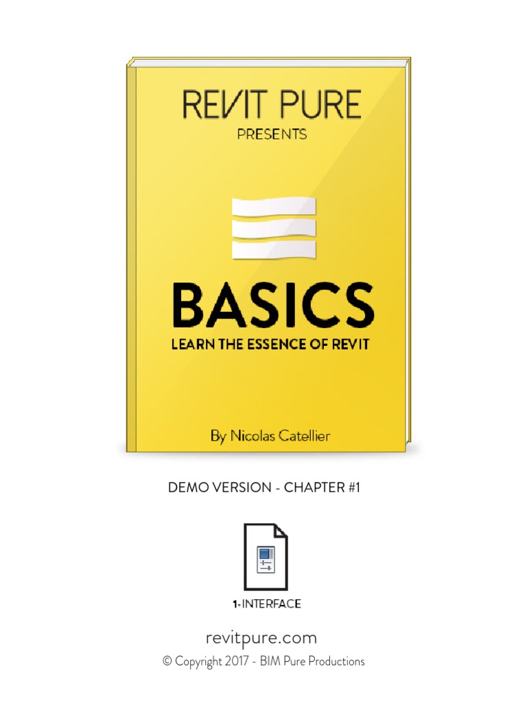 Revit Pure BASICS Chapter1 | PDF | Autodesk Revit | Tab (Gui)