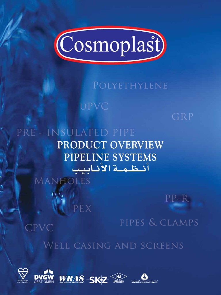Product Overview - Cosmoplast | PDF | Pipe (Fluid Conveyance ...