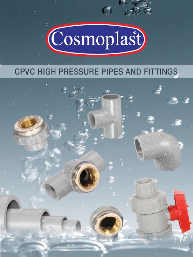 CPVC Pipes & Fittings PDF | PDF | Pipe (Fluid Conveyance) | Polyvinyl ...