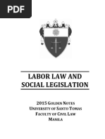 The Labor Code With Comments and Cases Vol 1. (Azucena JR., 2013) | PDF