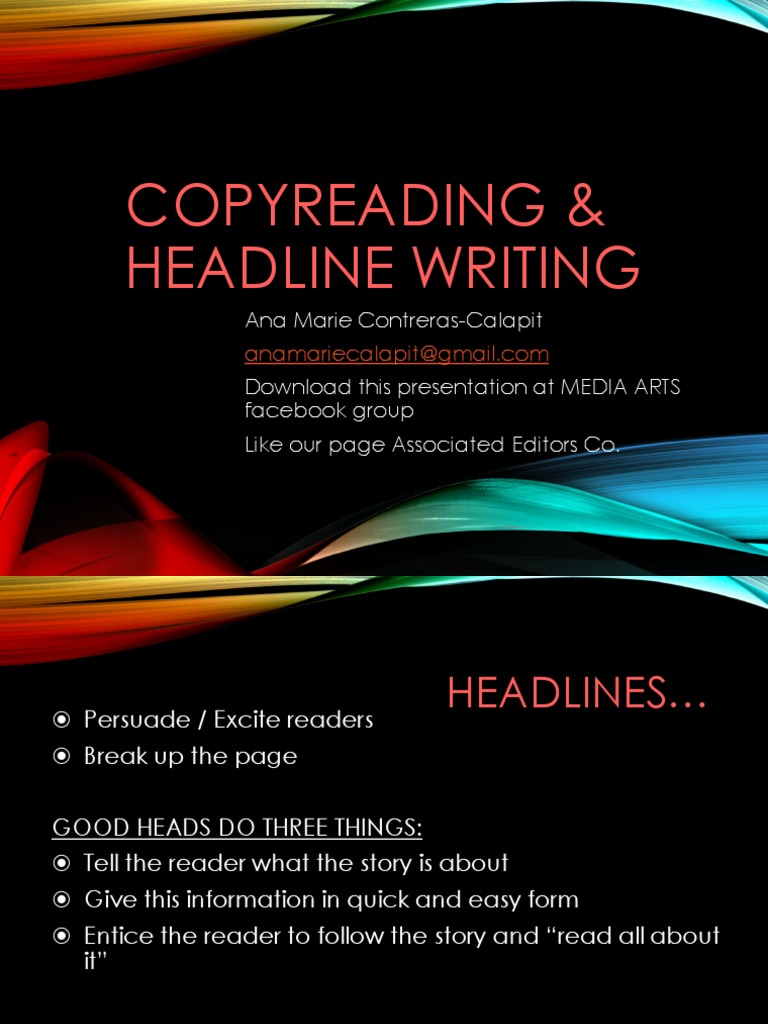Headline Mastery for Journalists | PDF