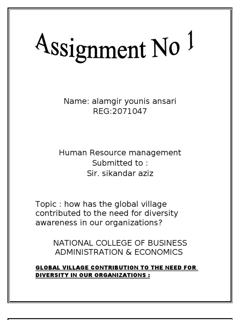 HRM Sir Sikander | PDF | Multiculturalism | China