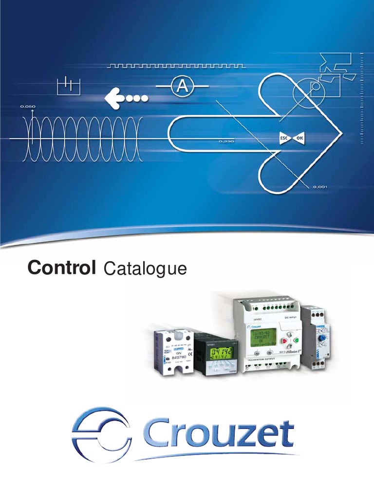 Crouzet Catalog | PDF | Alternating Current | Programmable Logic Controller