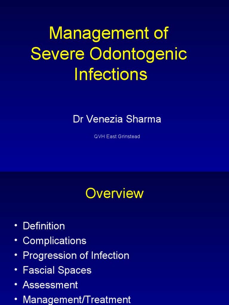 Odontogenic Infections