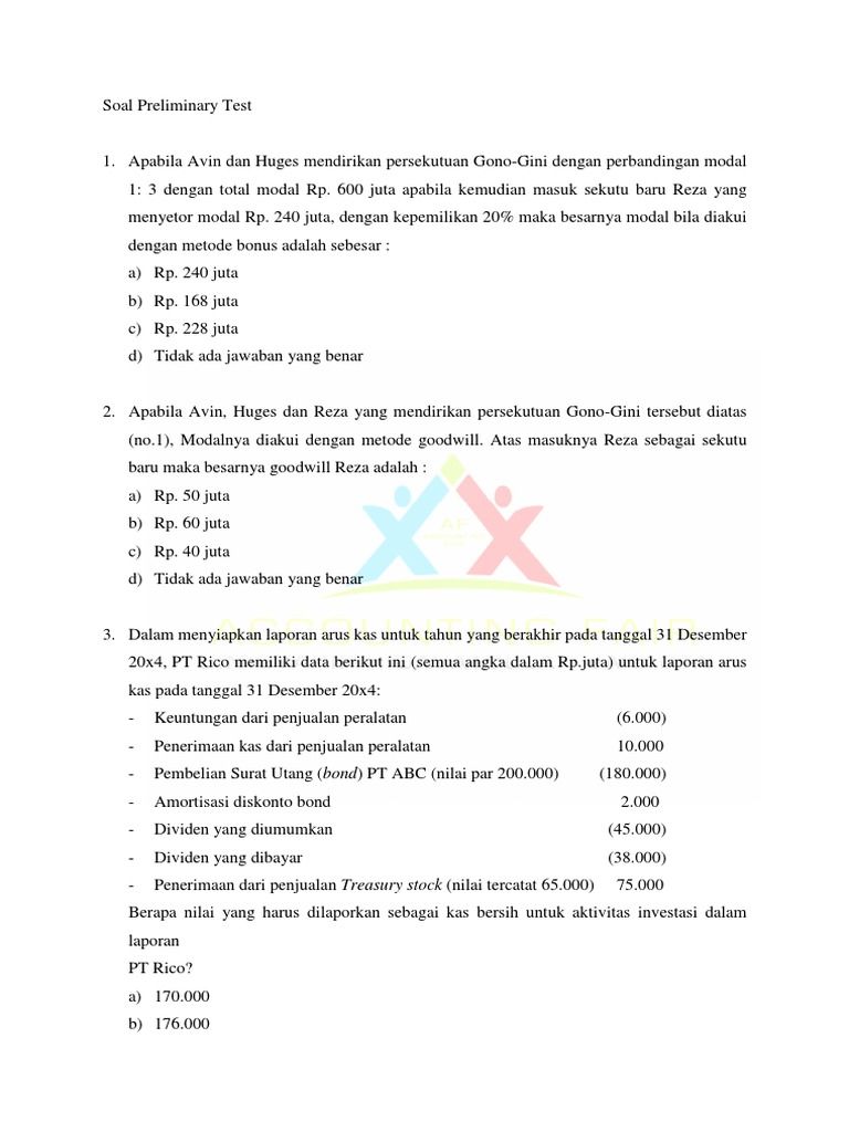 PRELIMINARY TEST REVIEW | PDF