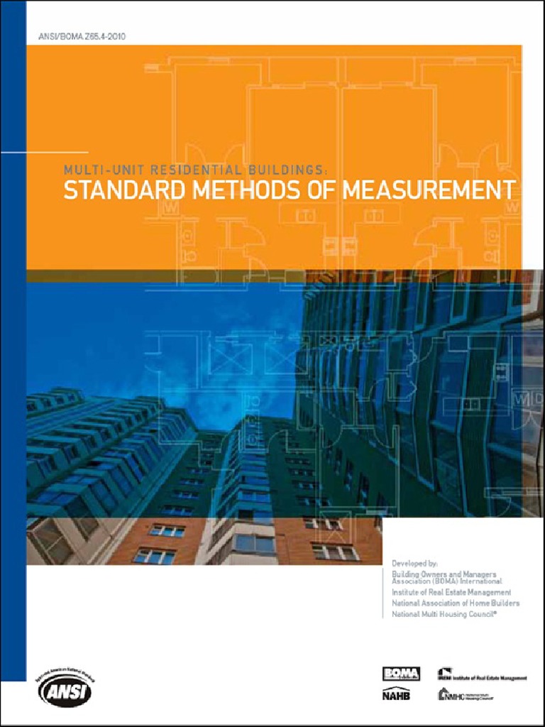 Multi-Unit Residential Buildings Standard Methods of Measurement | PDF ...