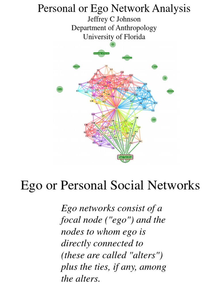 Ego Data Final | PDF | Social Network | Analysis Of Variance