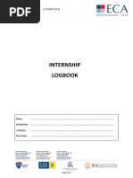 Internship Logbook Template | PDF | Internship | Job Hunting