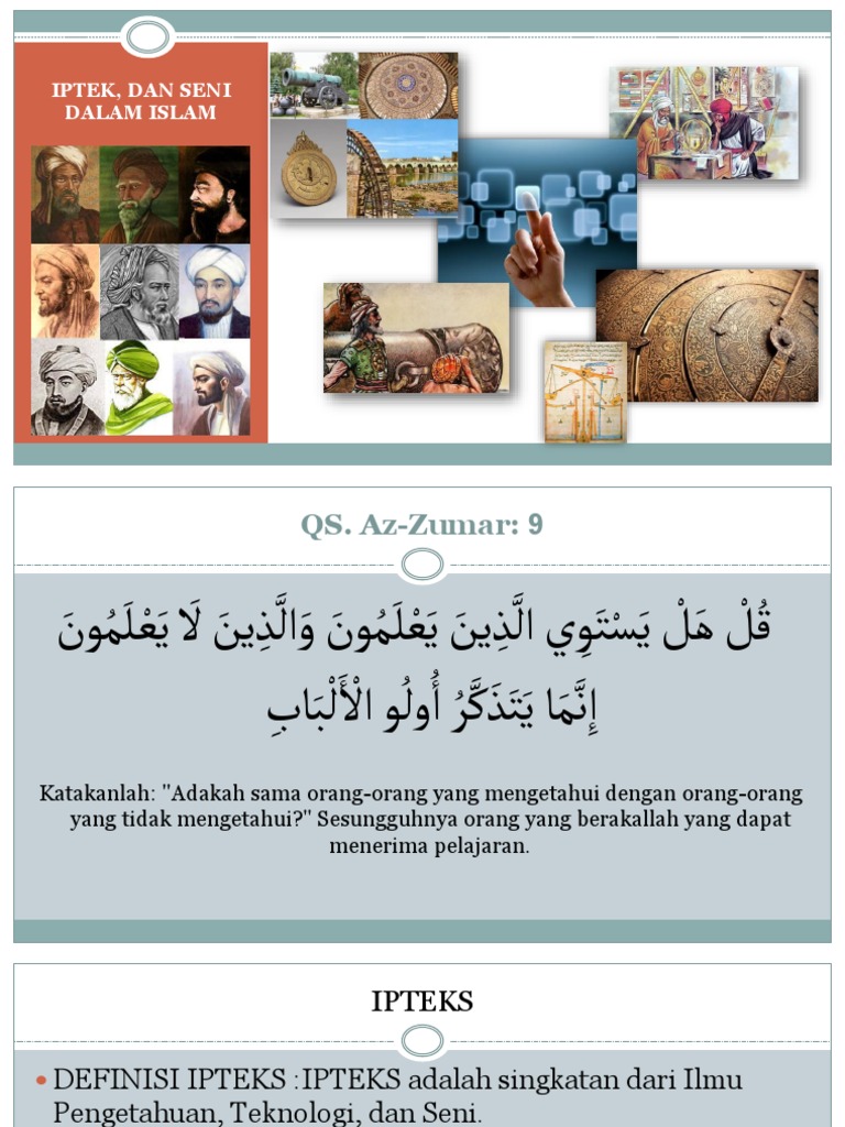 IPTEKS Dalam Islam | PDF