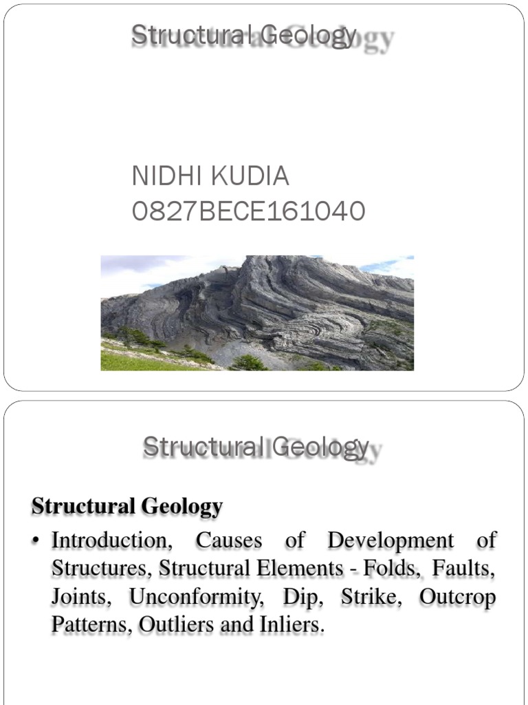 Structural Geology | PDF | Fault (Geology) | Structural Geology
