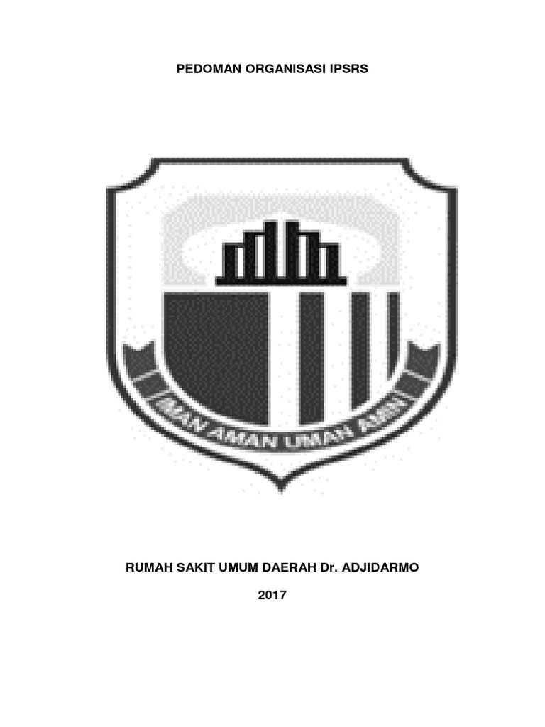 Pedoman Organisasi Ipsrs | PDF
