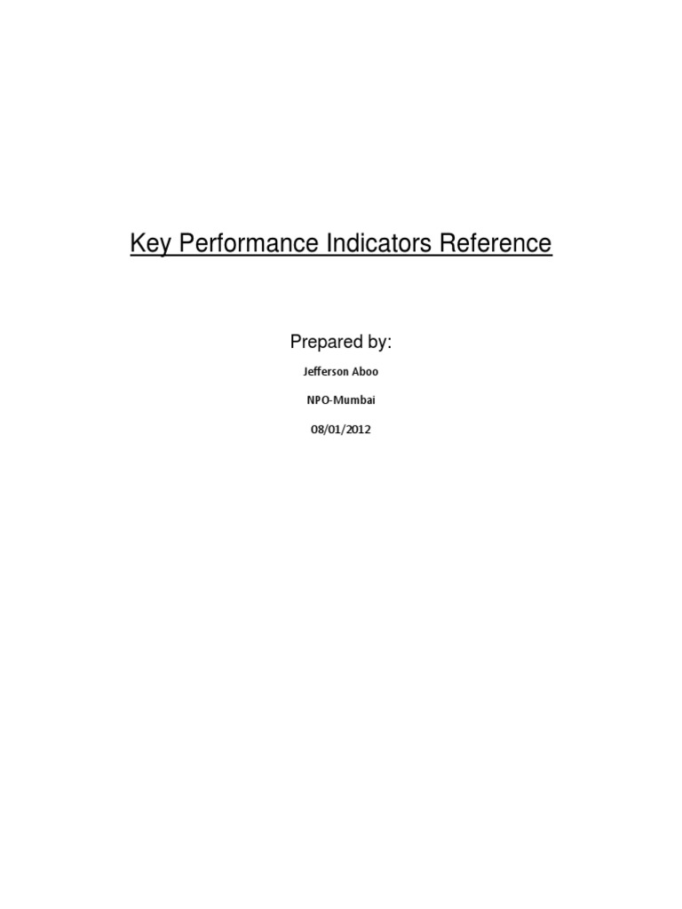 KPI Reference Guide for UMTS Network Performance | PDF | High Speed Packet Access | Quality Of ...