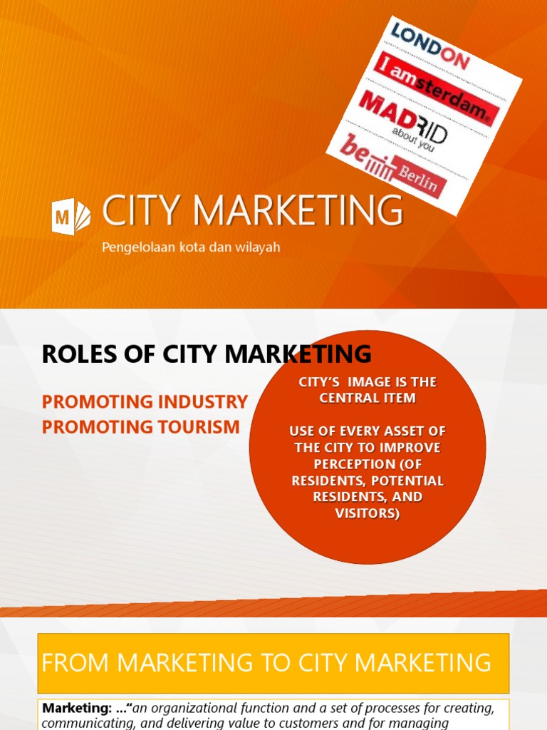 City Marketing: Pengelolaan Kota Dan Wilayah | PDF | Target Audience ...