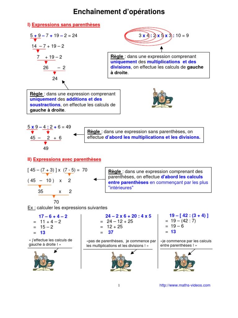 Cours De Maths En 5Ème À Télécharger En Pdf Ou À Imprimer. – IVRCQB